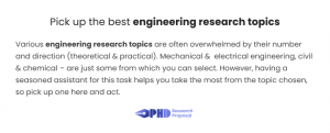 55 Good Engineering Research Paper Topics to Choose From